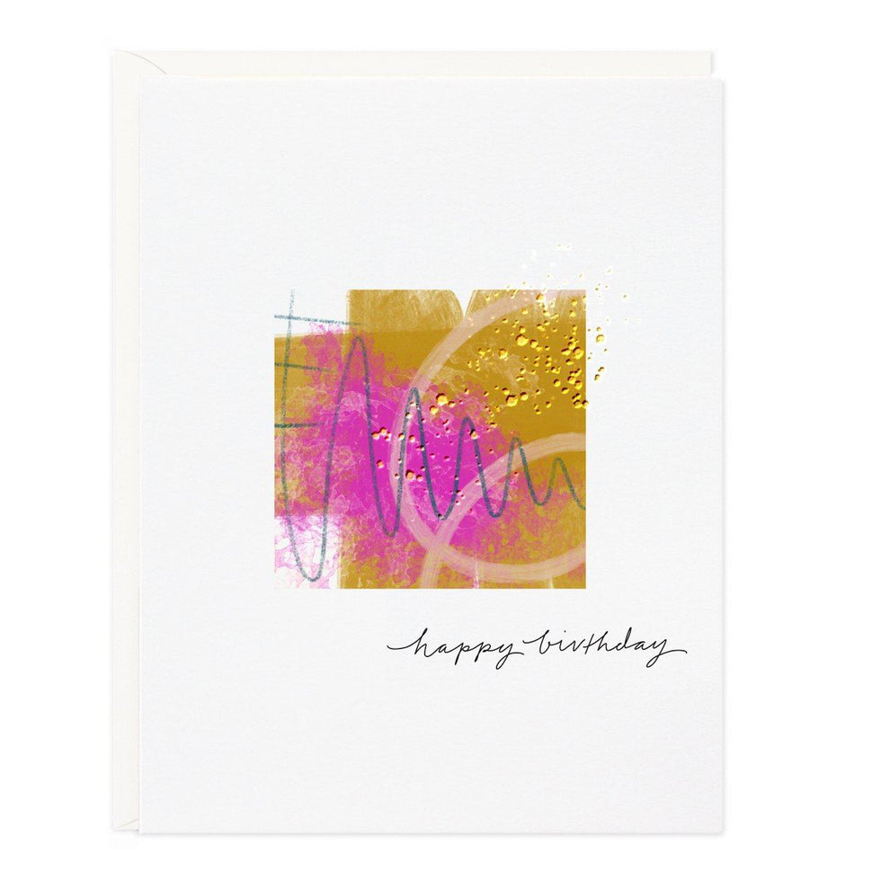 Happy Birthday Splash Greeting Card | Ramona & Ruth