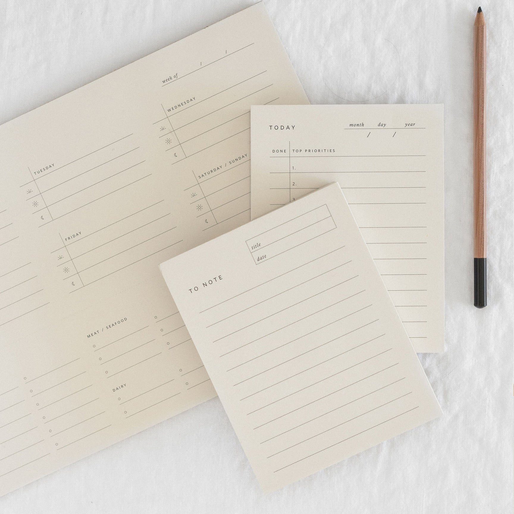 To Note Block Notepad | Ramona & Ruth